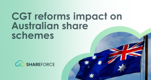 Australia CGT Reforms Employee Share Schemes Explained